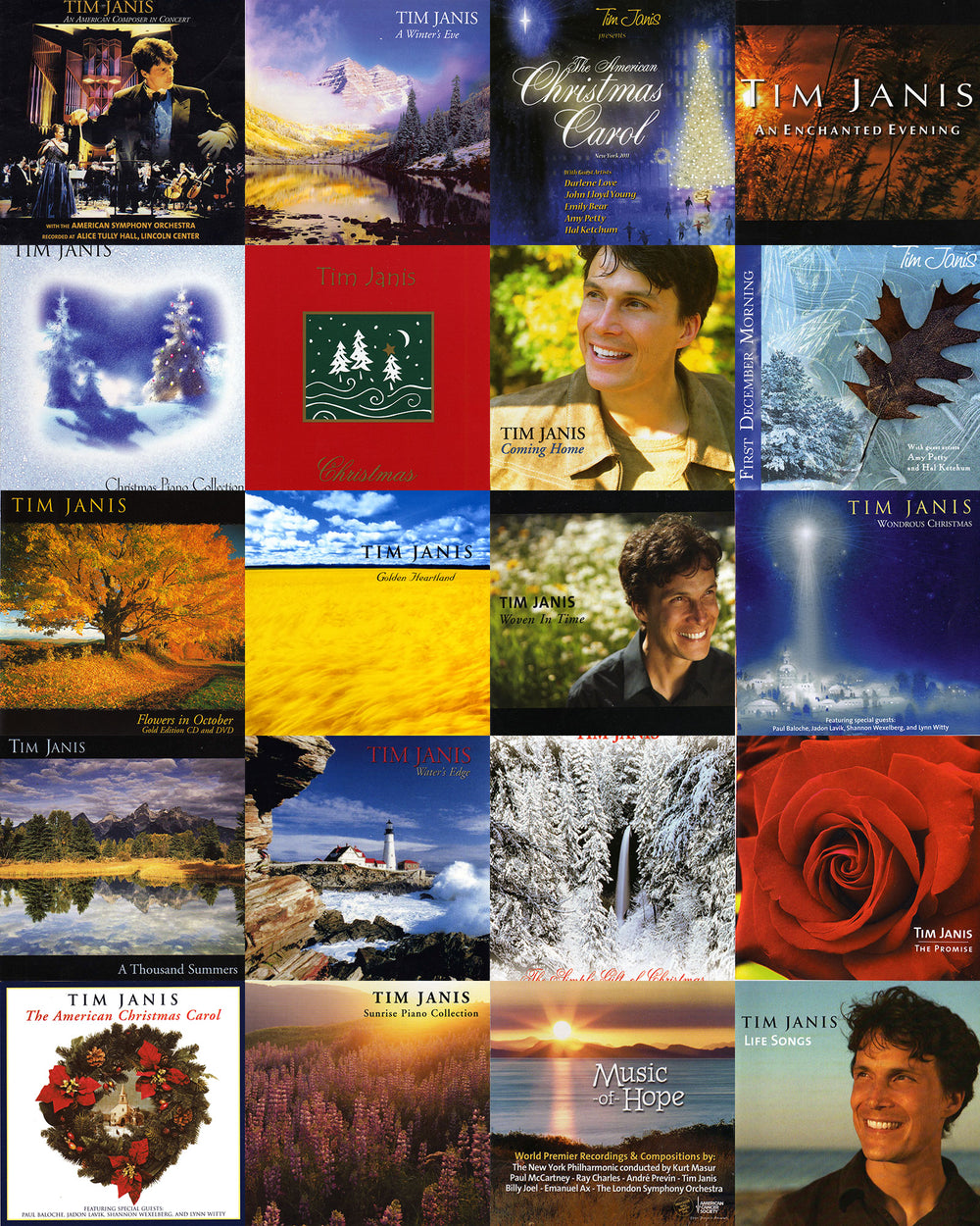 Tim Janis CDs - CreationScapes